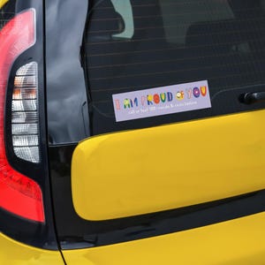 988 Bumper Sticker, I'm Proud of You Decal, You Matter Sticker, Mental ...