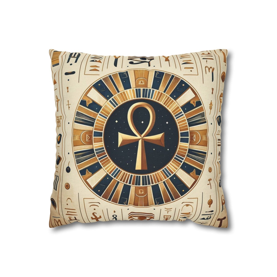Depts of Ancient Egypt Spun Polyester Square Pillowcase - Etsy