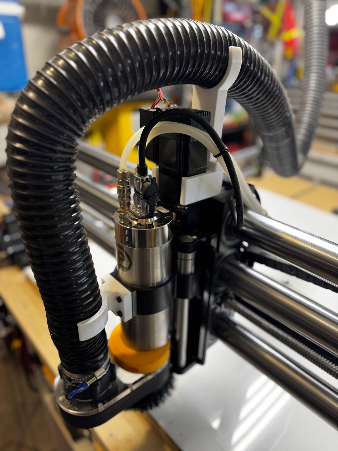 Onefinity Elite Cnc Vacuum 2 5” Or 4” Vacuum Hose Clips Etsy