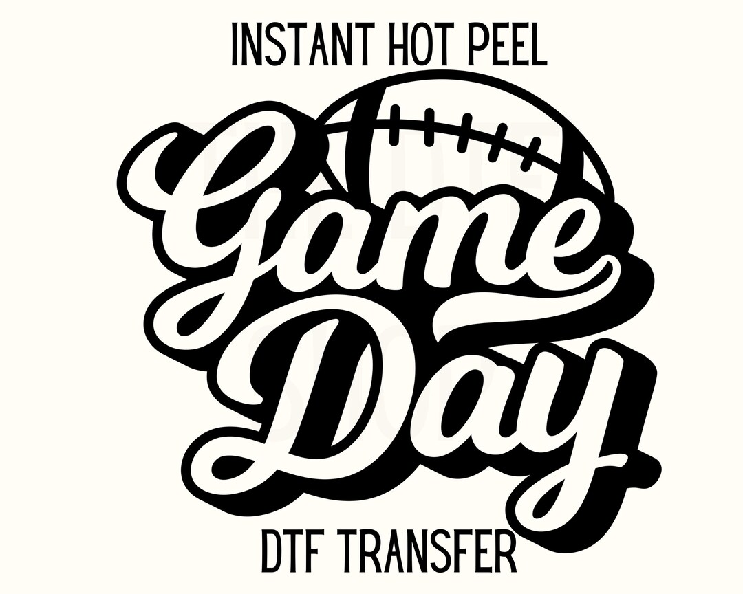 Game Day Football DTF Transfer, Game Day Football DTF Transfer Ready to ...