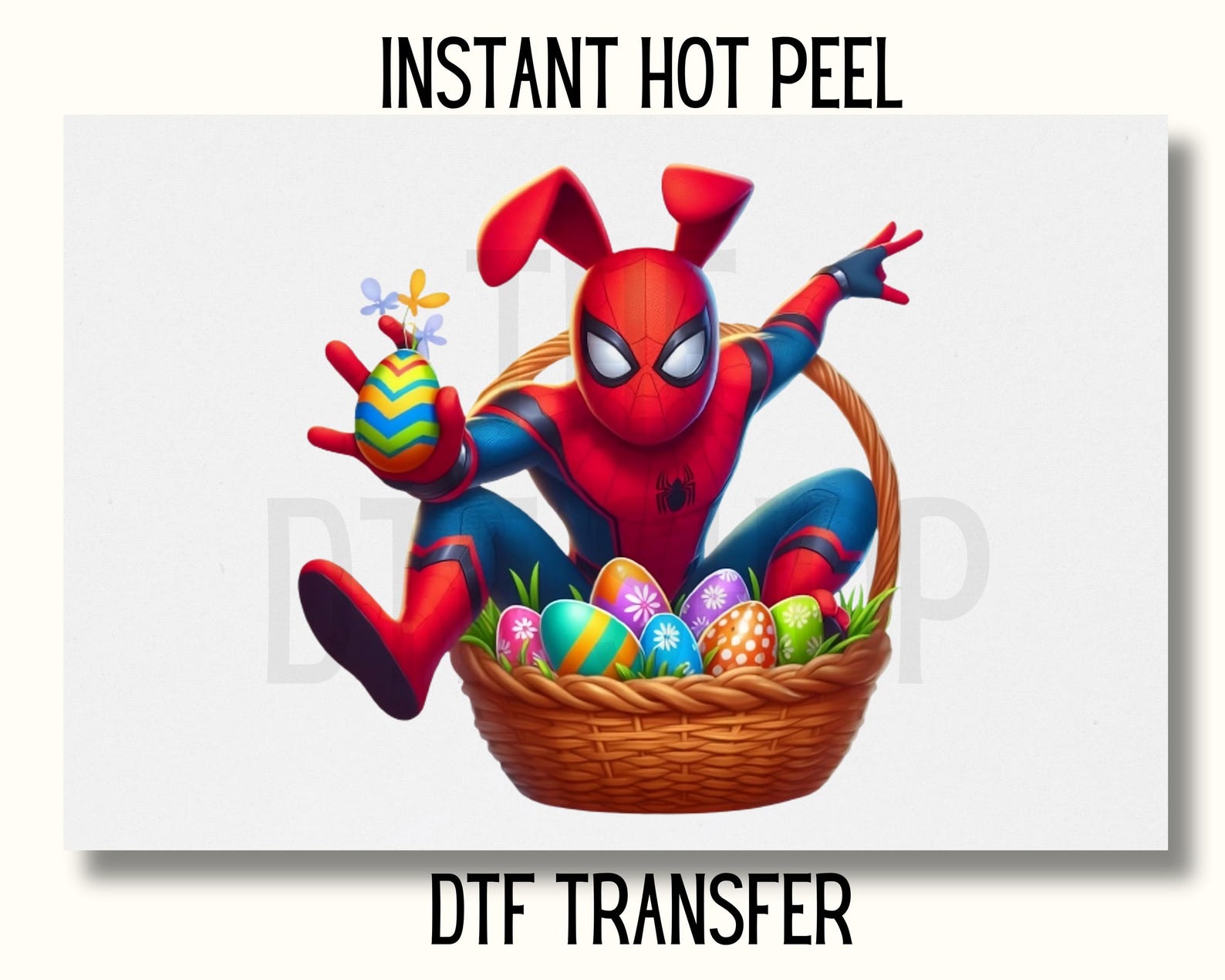 Boy Easter DTF Transfer, Superhero Easter DTF Transfer, Easter DTF ...