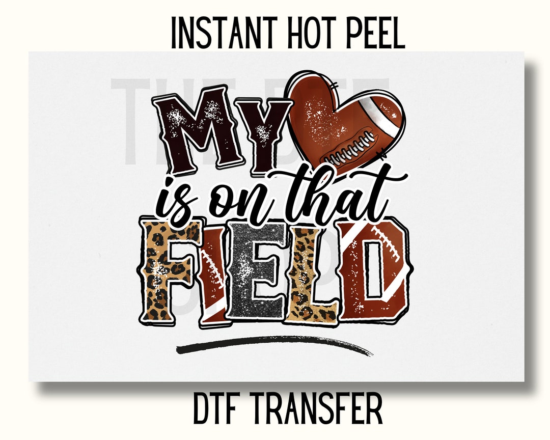 Uv Dtf Sticker Football DTF Transfer, Football DTF Transfer Ready to ...