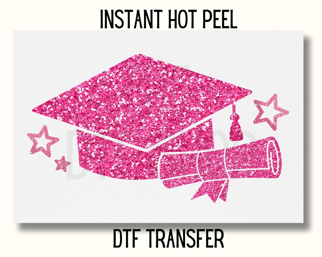 Pink Senior Graduation 2025 DTF Transfer, Cute Senior 2025 DTF Transfer ...