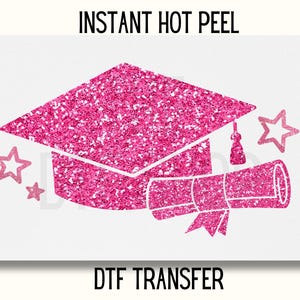 Pink Senior Graduation 2025 DTF Transfer, Cute Senior 2025 DTF Transfer ...