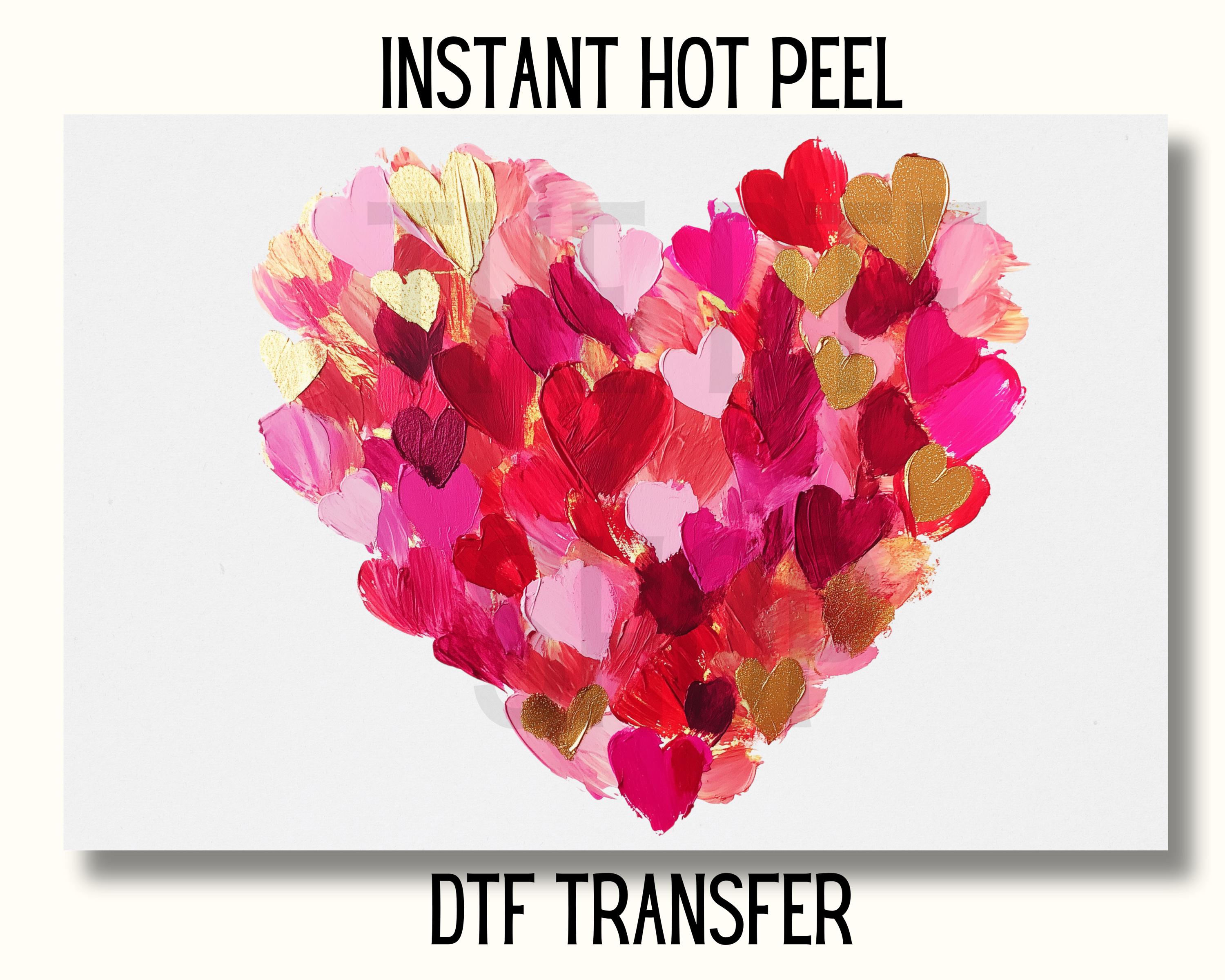 Valentines Dtf Transfer Valentines DTF Transfer Ready Press Brush ...