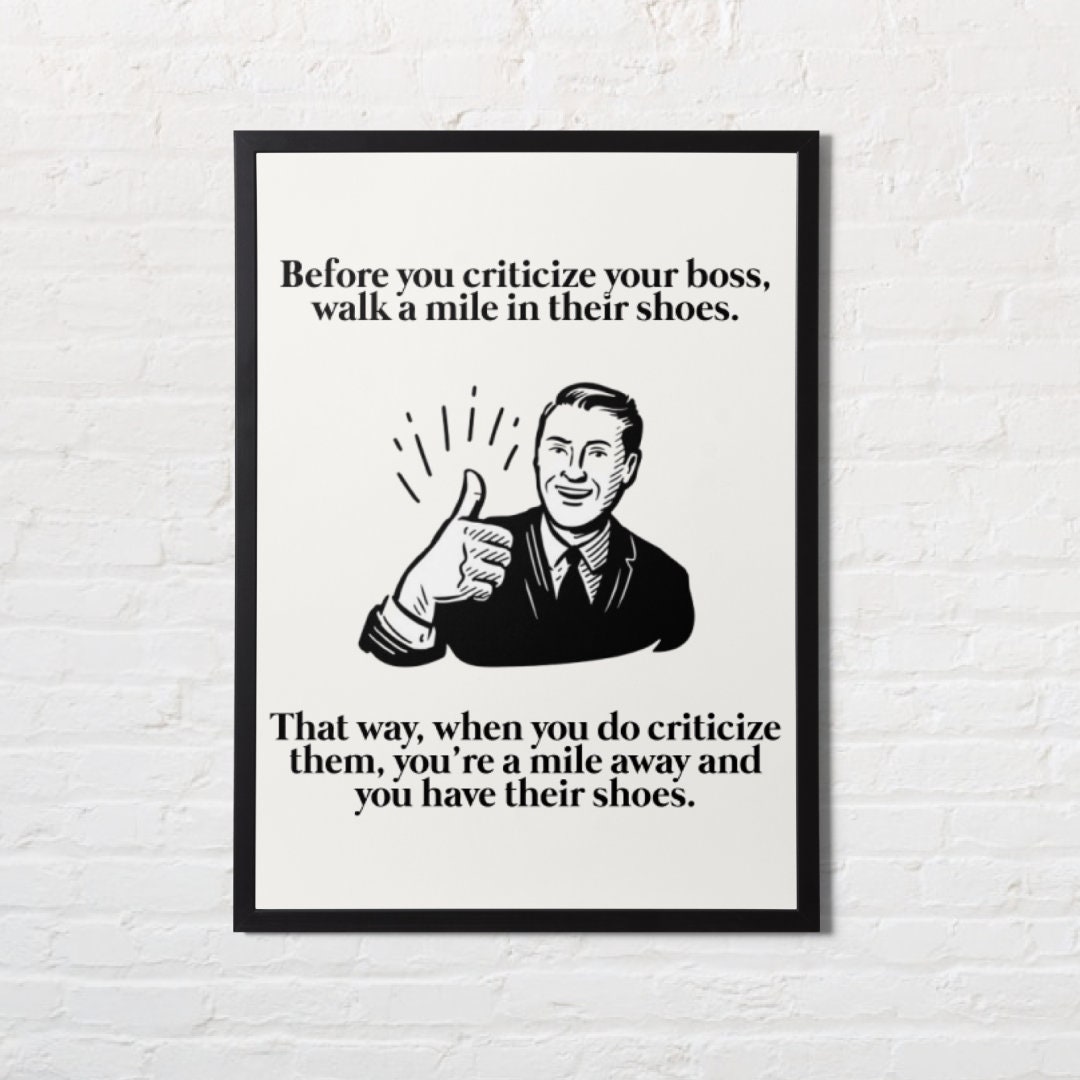 Funny Office Poster Art | Printable Instant Download A4 A5 A6 PNG PDF ...