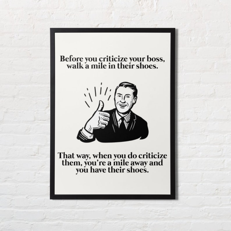 Funny Office Poster Art | Printable Instant Download A4 A5 A6 PNG PDF ...