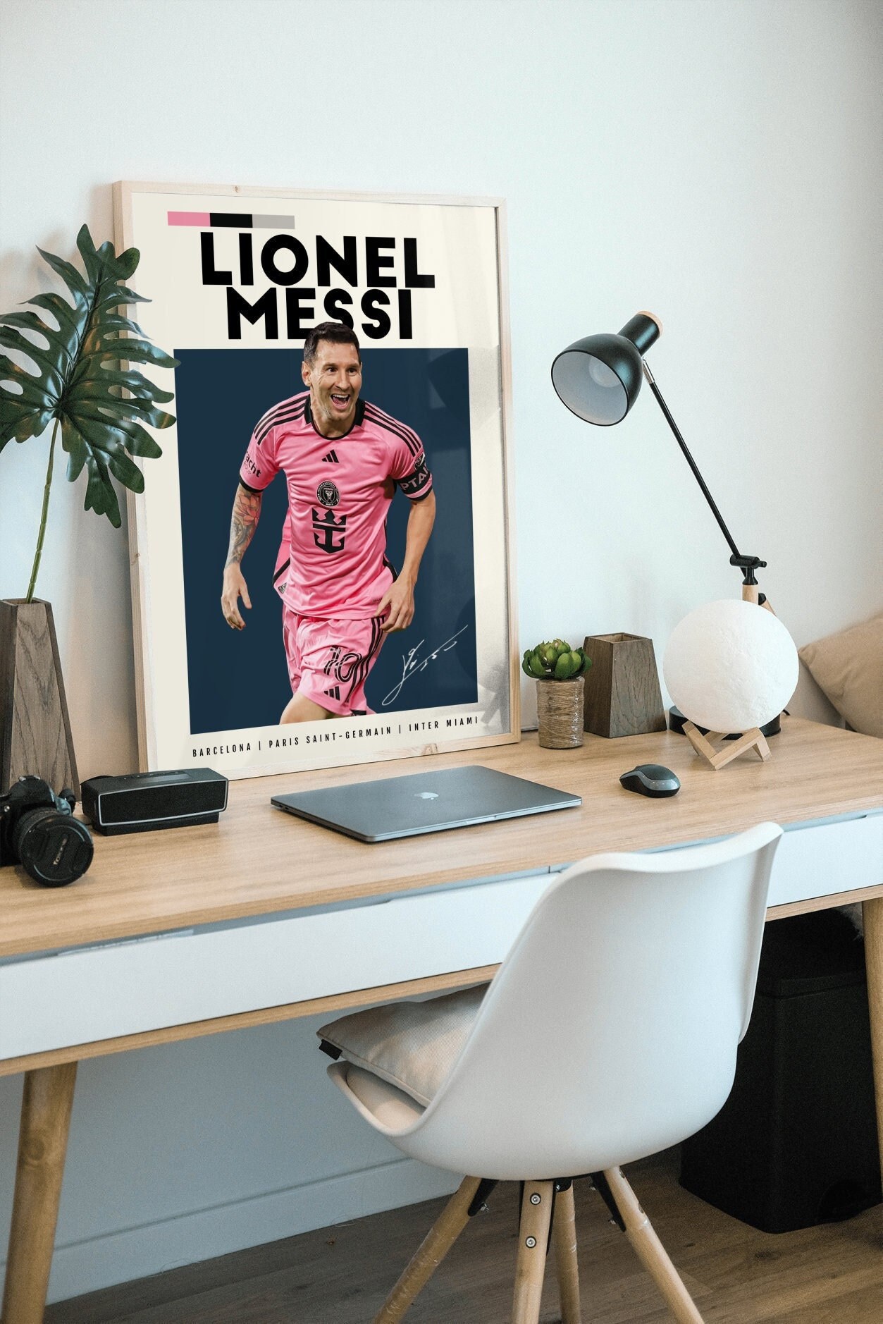 Lionel Messi Poster Print Digital Download Football Soccer Paper Gift ...