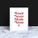 Liverpool You'll Never Walk Alone Poster | Football Soccer Art | LFC ...