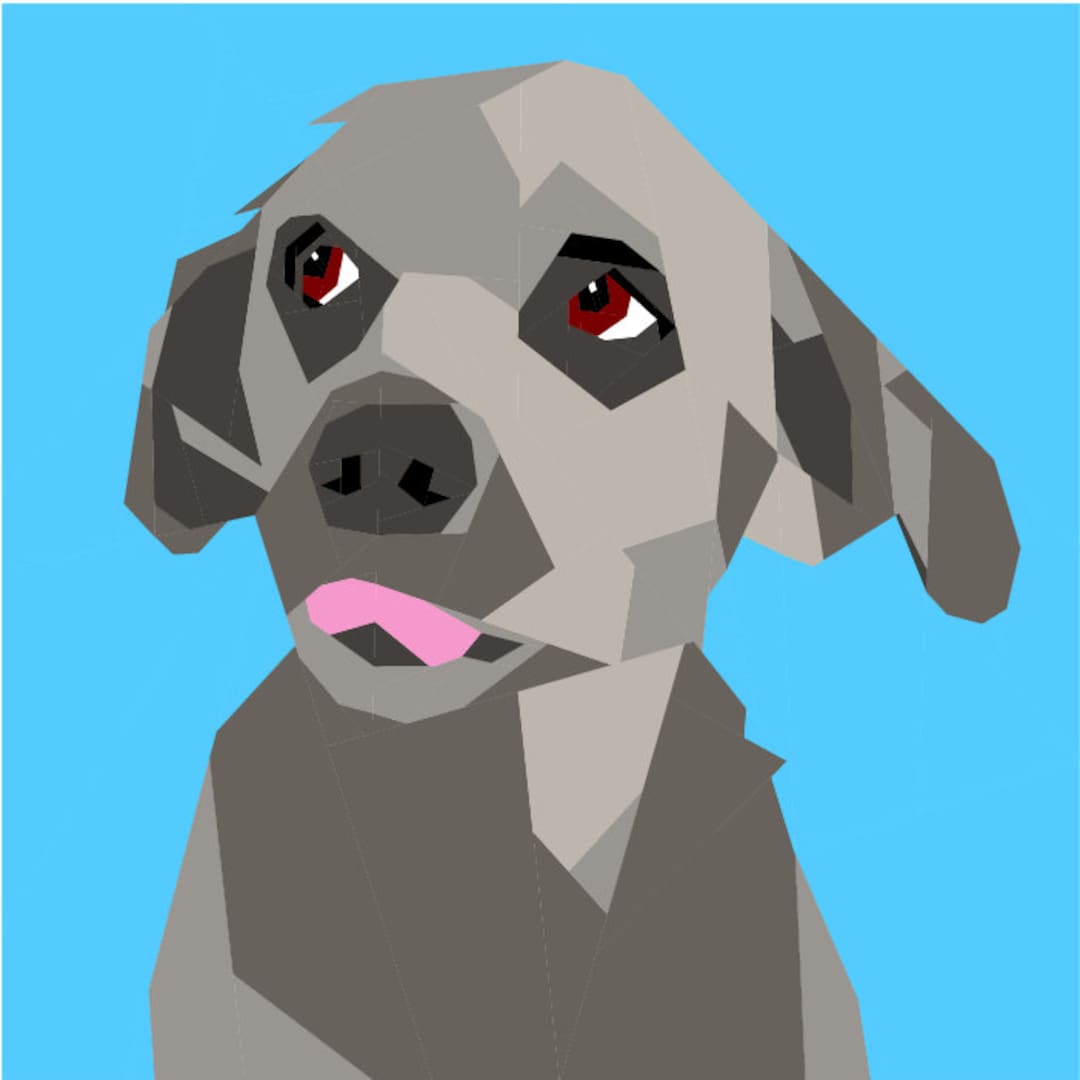 Poodle Mix FPP Quilt Block - Etsy