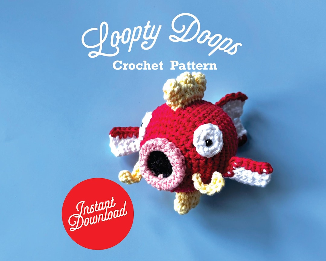Pokemon Inspired Phloppy Phish, PDF Crochet Pattern - Etsy UK