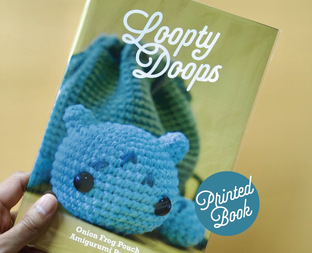 Pokemon Inspired Onion Frog Amigurumi Crochet Pattern Book - Etsy