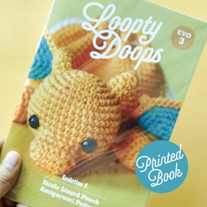 Pokemon Inspired Sizzle Lizard Evolution 3 Amigurumi Crochet Pattern ...