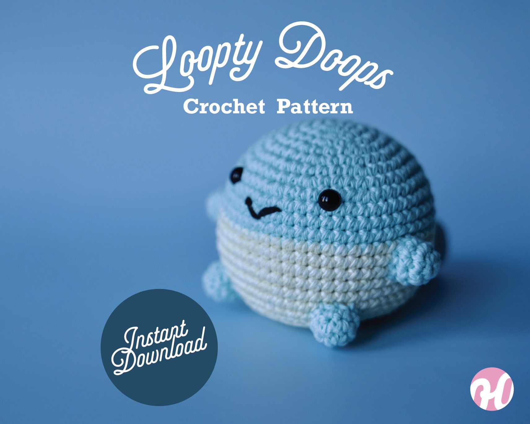 Mini Chonk-uirtle Amigurumi: Pokemon Inspired Chonky Water Turtle, PDF ...