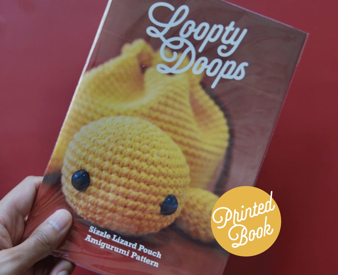 Pokemon Inspired Sizzle Lizard Amigurumi Crochet Pattern Book - Etsy