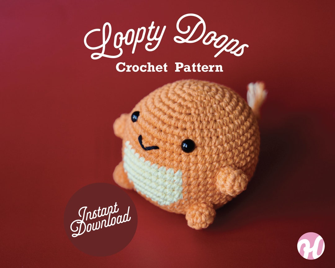 Mini Chonkomander Amigurumi: Pokemon Inspired Chonky Sizzle Lizard, PDF ...