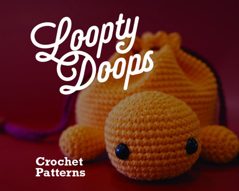Crochet Pokemon Inspired Sizzle Lizard Amigurumi Pattern: Fun Pouch PDF ...