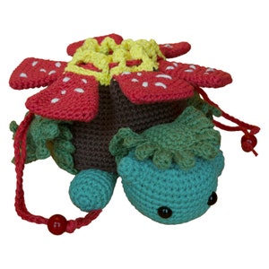 Crochet Pokemon Inspired Onion Frog Amigurumi Pattern: Fun Evolution 3 ...