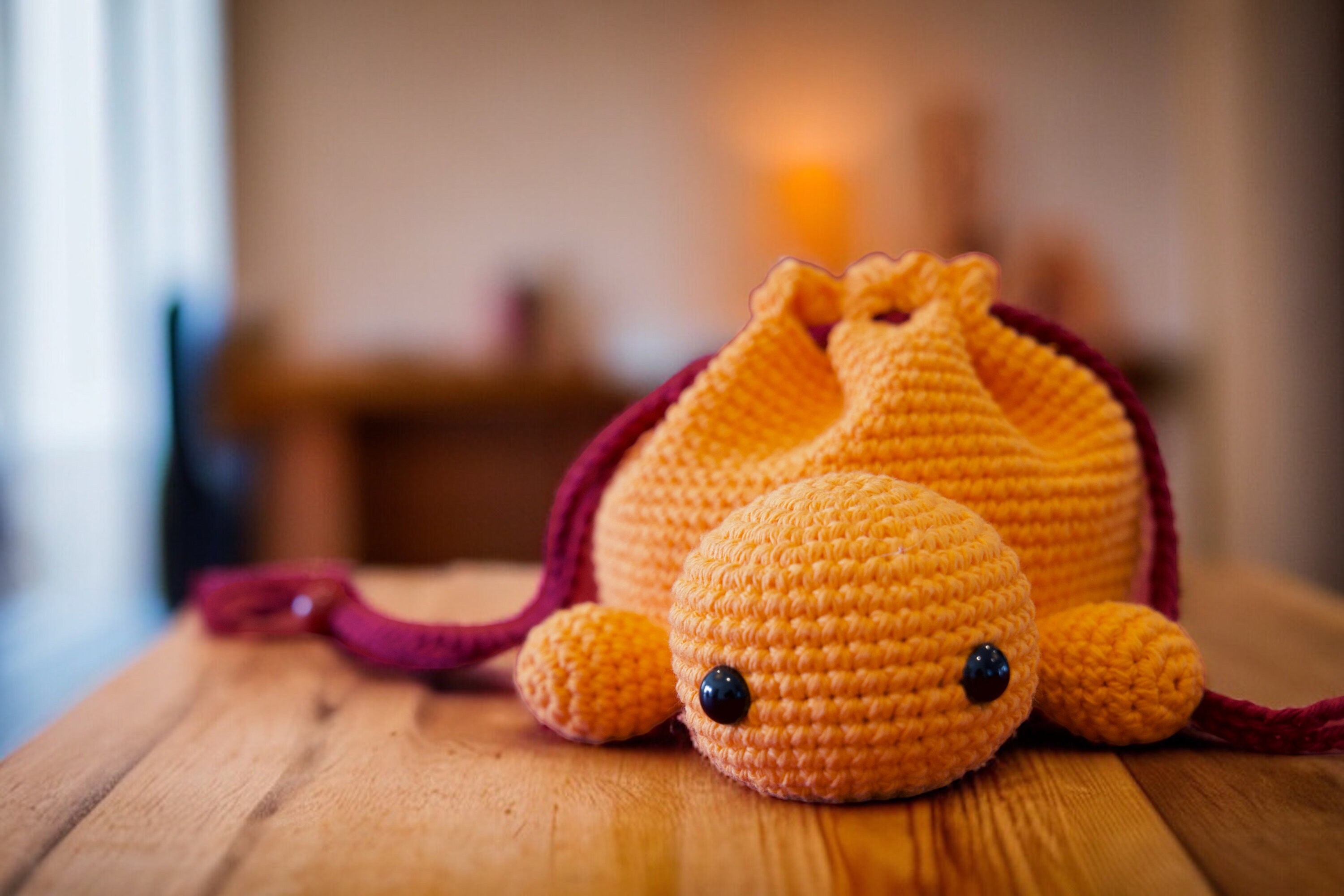 Crochet Pokemon Inspired Sizzle Lizard Amigurumi Pattern: Fun Pouch PDF ...
