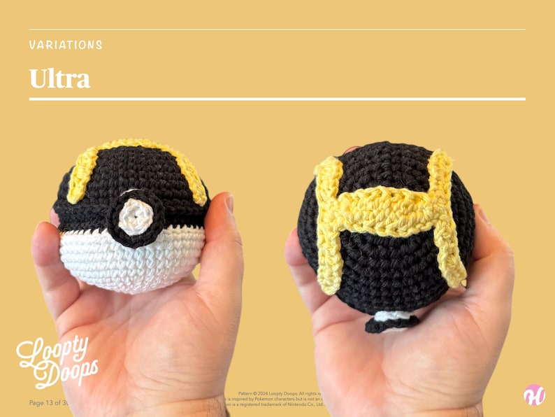 Crochet Pouch Ketchum Balls Amigurumi Pattern: 8 Patterns in One PDF - Etsy