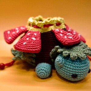 Crochet Pokemon Inspired Onion Frog Amigurumi Pattern: Fun Evolution 3 ...