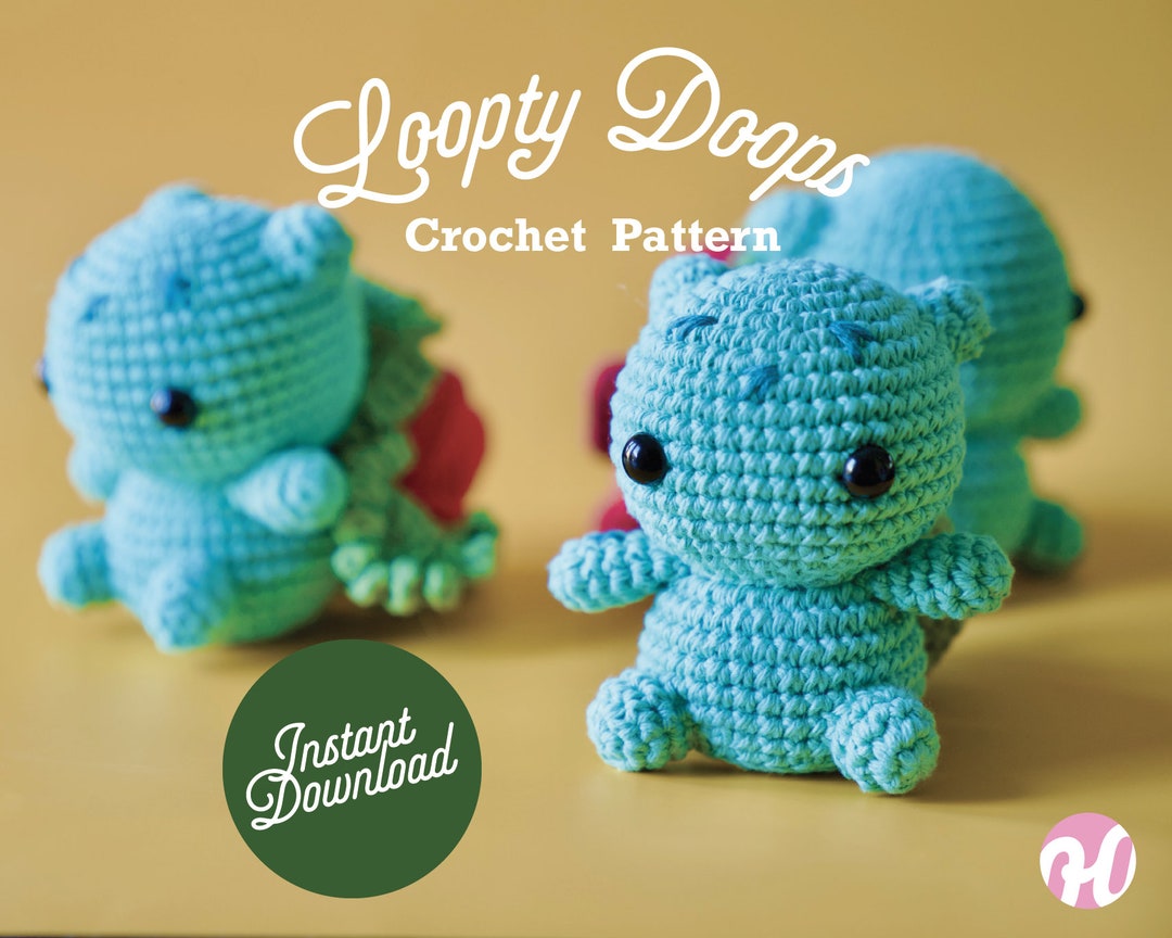 3 Mini Amigurumi Bundle: Pokemon Inspired Onion Frog, PDF Crochet ...