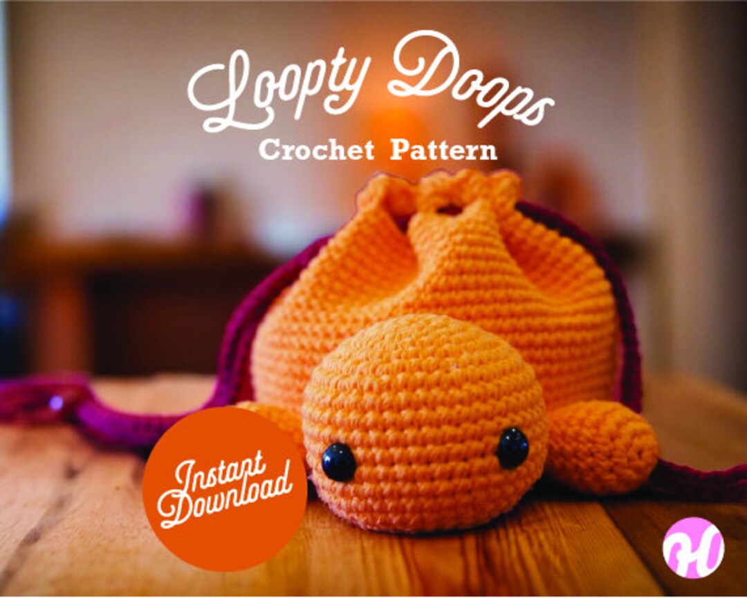 Crochet Pokemon Inspired Sizzle Lizard Amigurumi Pattern: Fun Pouch PDF ...