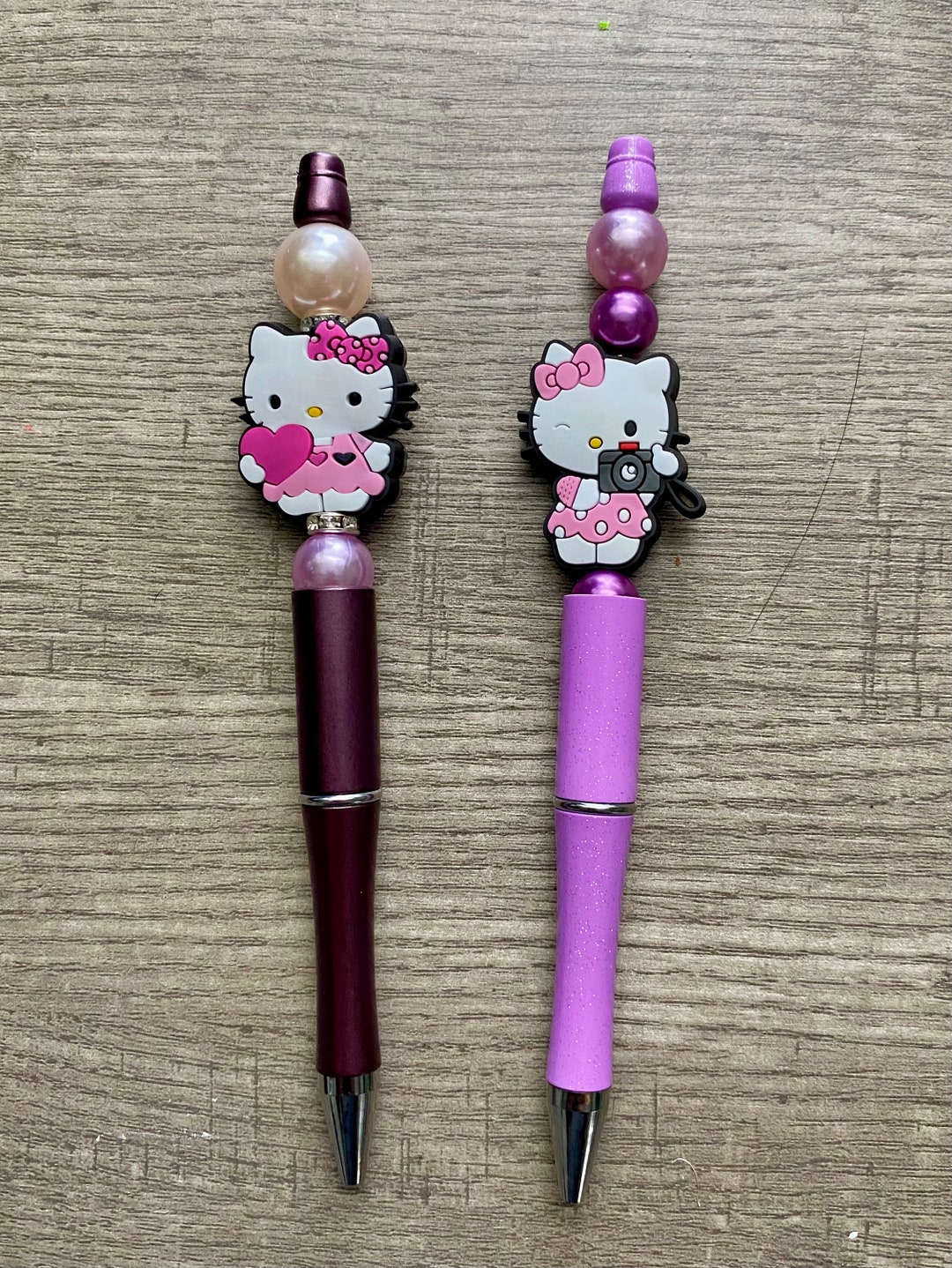 Hello Kitty Pens - Etsy