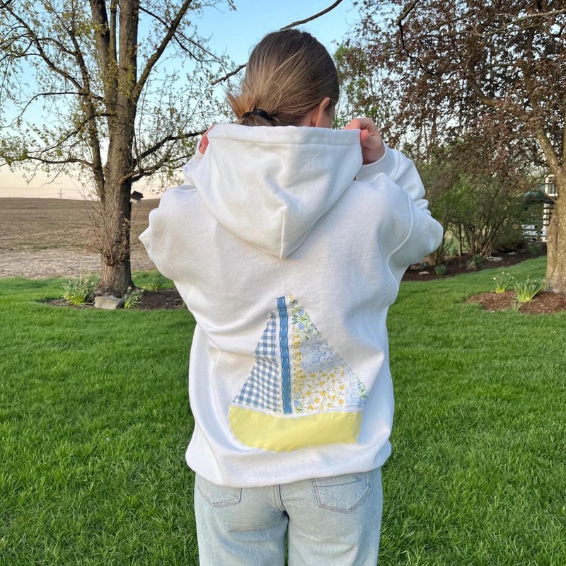 Patchwork Hoodie - Etsy