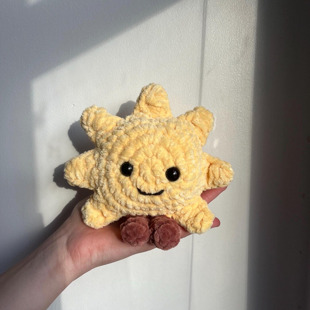 Jellycat Amuseable Sun- Crochet Plushie - Etsy