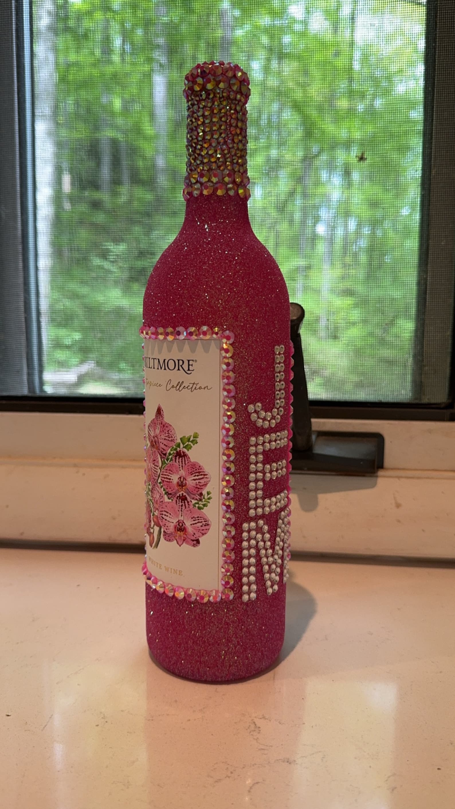 Decorated Wine Bottles - Etsy