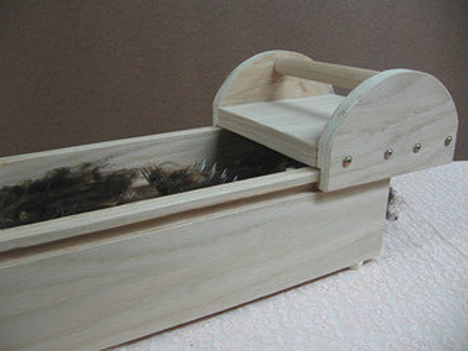 Mini Bench Wool Picker - Etsy