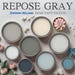 Repose Gray Sherwin Williams Home Paint Palette Whole House Color ...