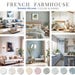 French Farmhouse Home Paint Palette Sherwin Williams Whole House Color ...
