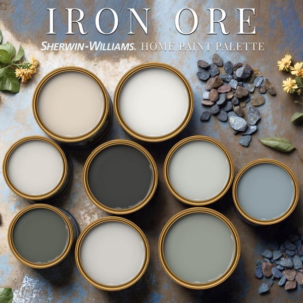 Iron Ore Paint Palette - Etsy