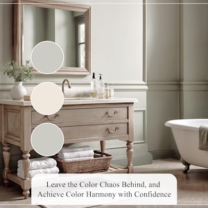 French Country Home Paint Palette Sherwin Williams Complementary Whole ...