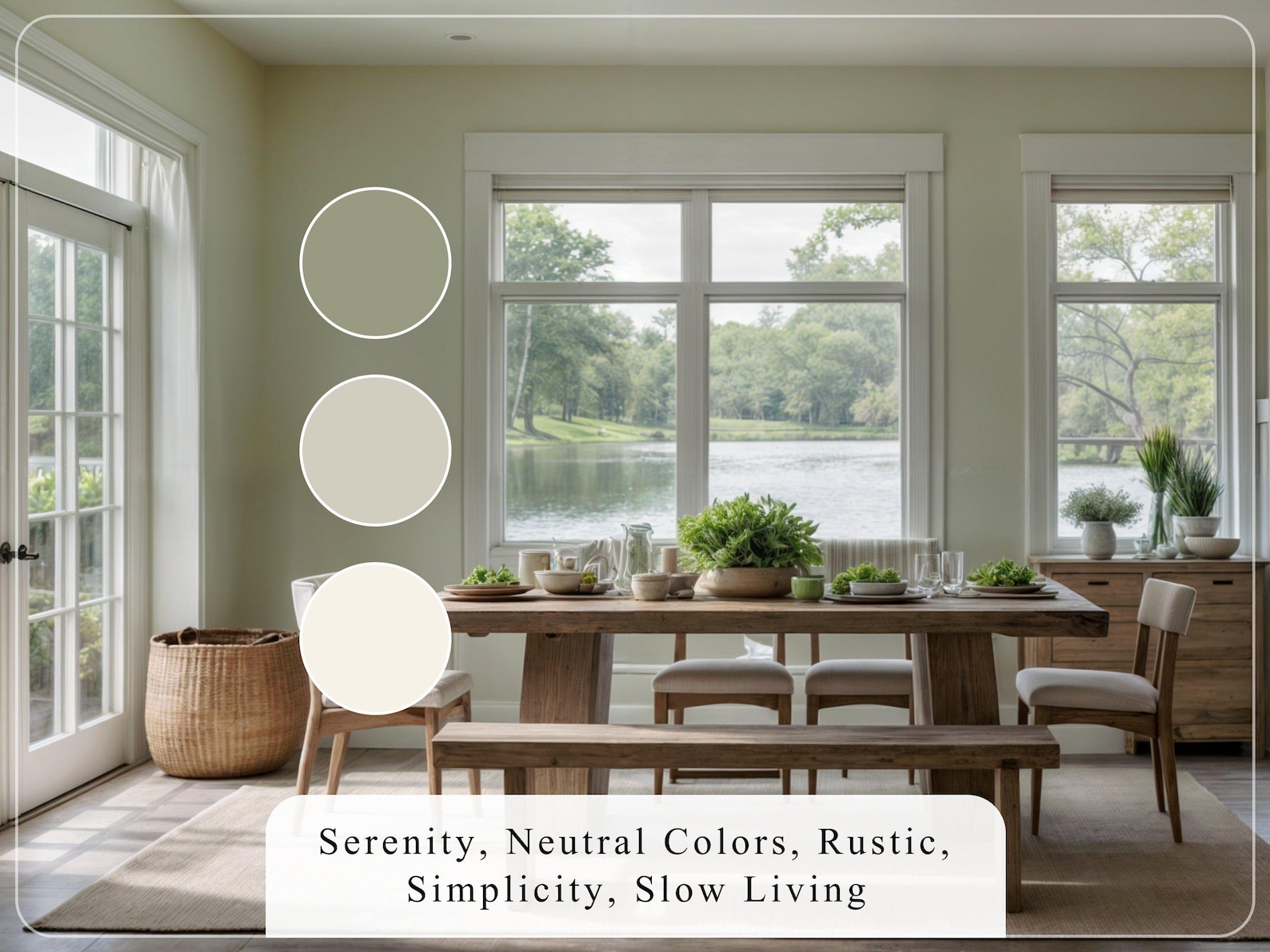 Lake House Home Paint Palette Sherwin Williams Whole House Color Scheme ...
