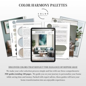 Repose Gray Sherwin Williams Home Paint Palette Whole House Color ...