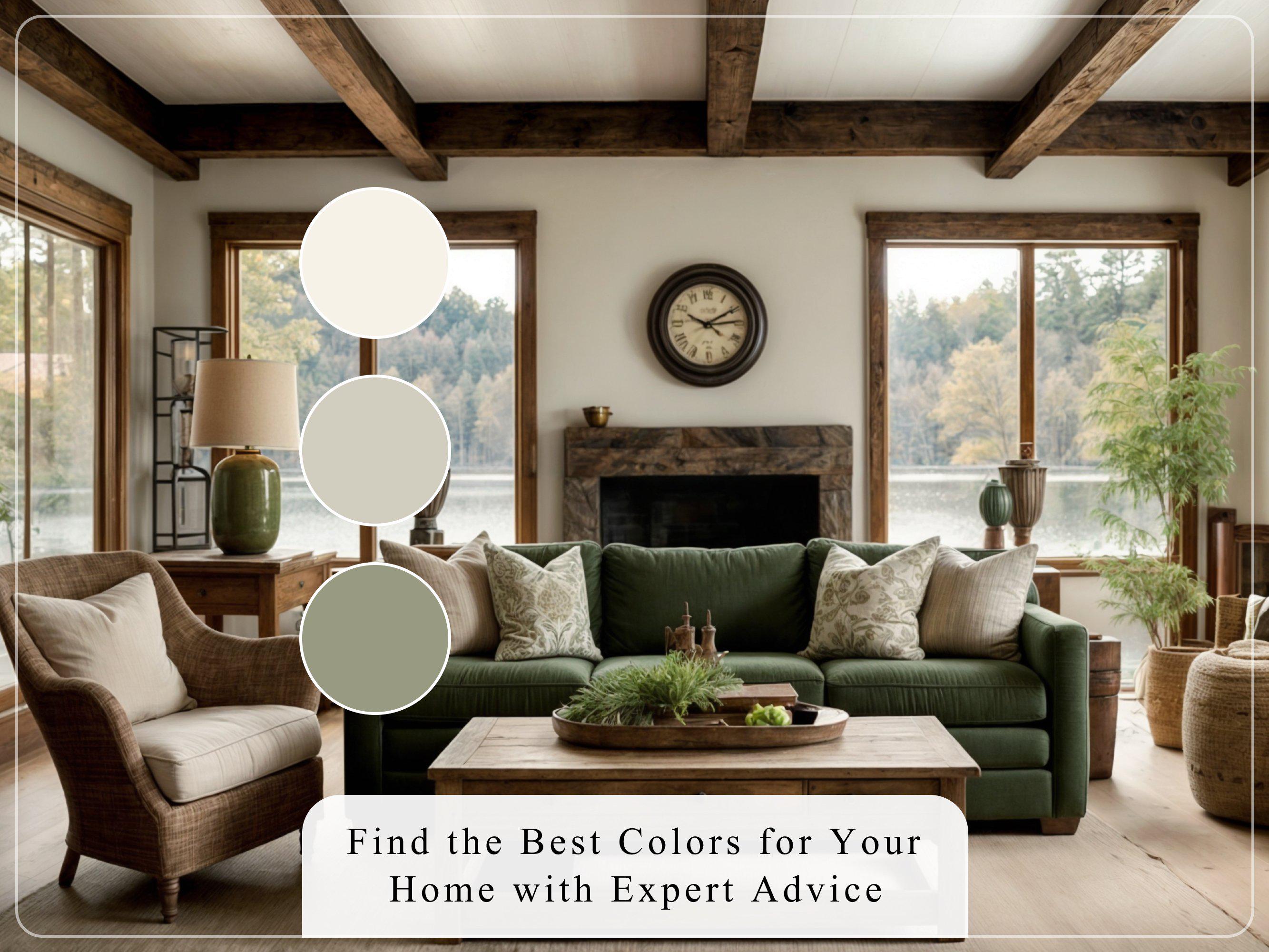Lake House Home Paint Palette Sherwin Williams Whole House Color Scheme ...