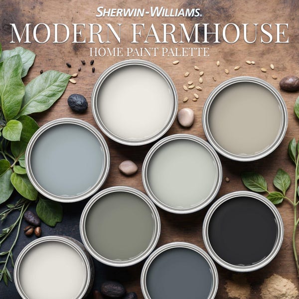 Farmhouse Color Palette - Etsy