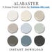 Alabaster Home Paint Palette Sherwin Williams Whole House Color Scheme ...