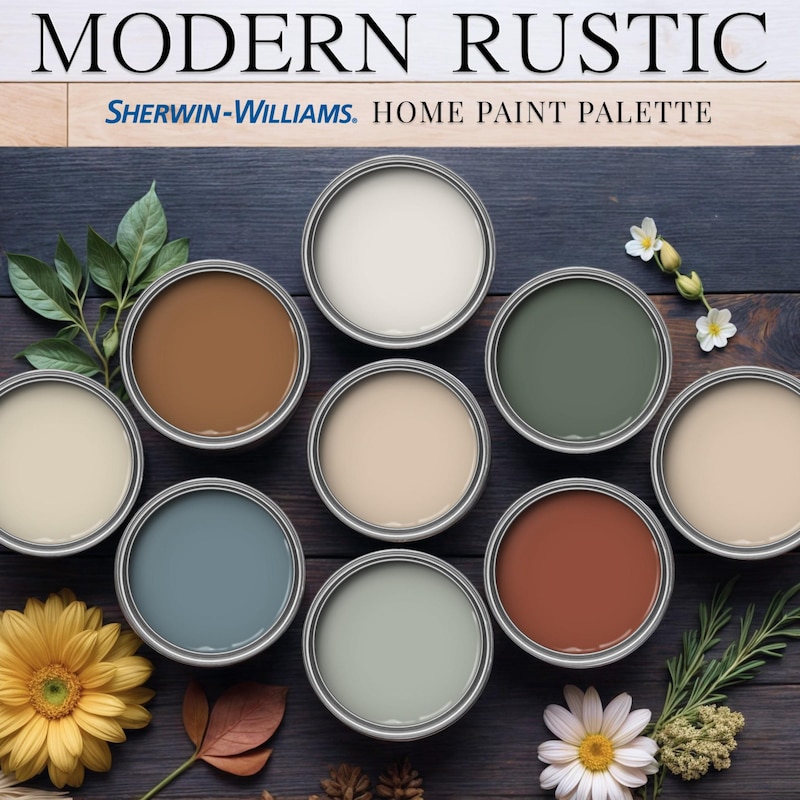 Rustic Paint Colors - Etsy
