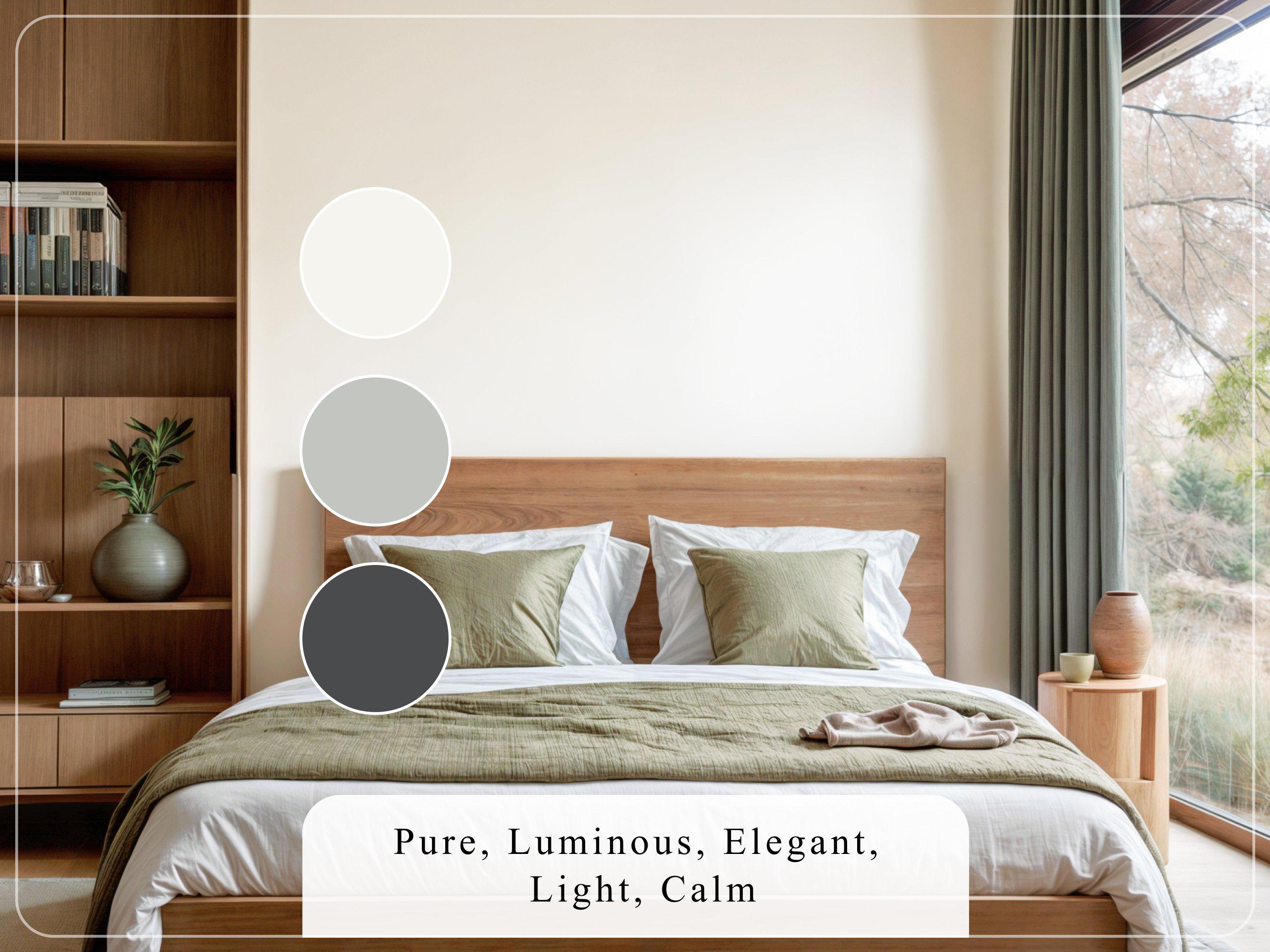 Chantilly Lace Benjamin Moore Home Paint Palette Whole House Interior ...