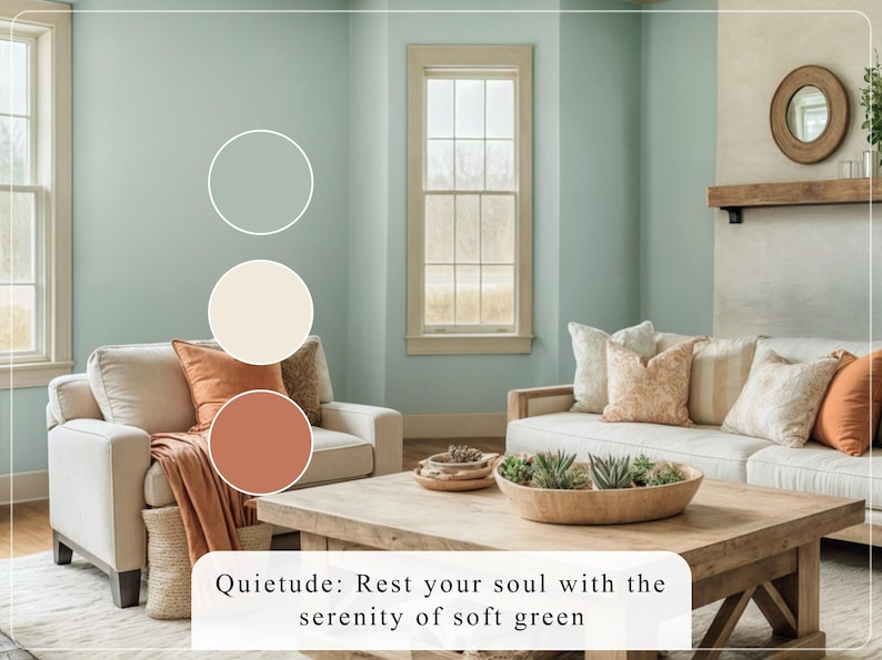 2025 Color of the Year HGTV Sherwin Williams Quietude Home Paint ...