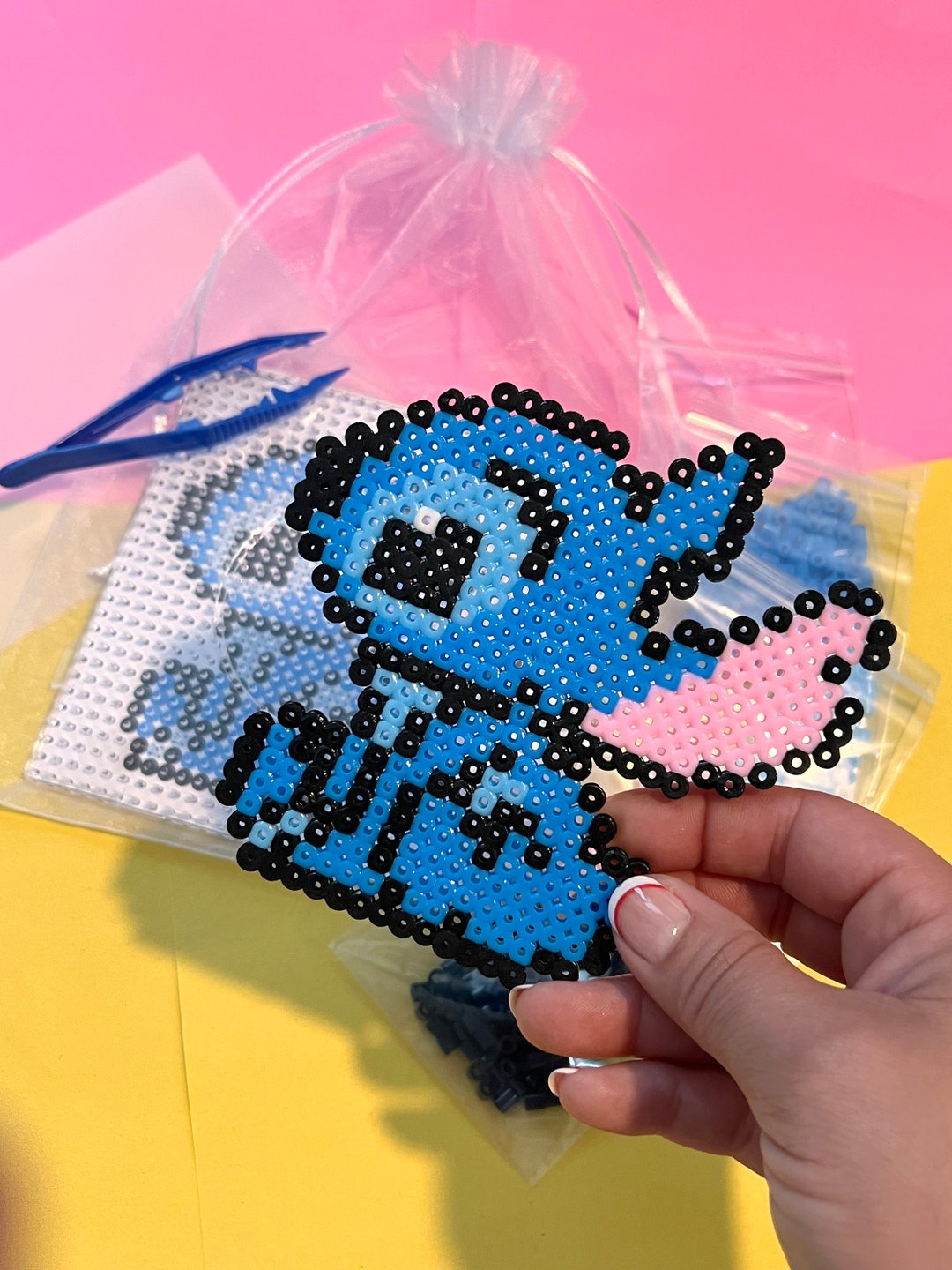Stitch Experiment 626 Kids Craft With Pattern & How To, Adult Craft Kit ...