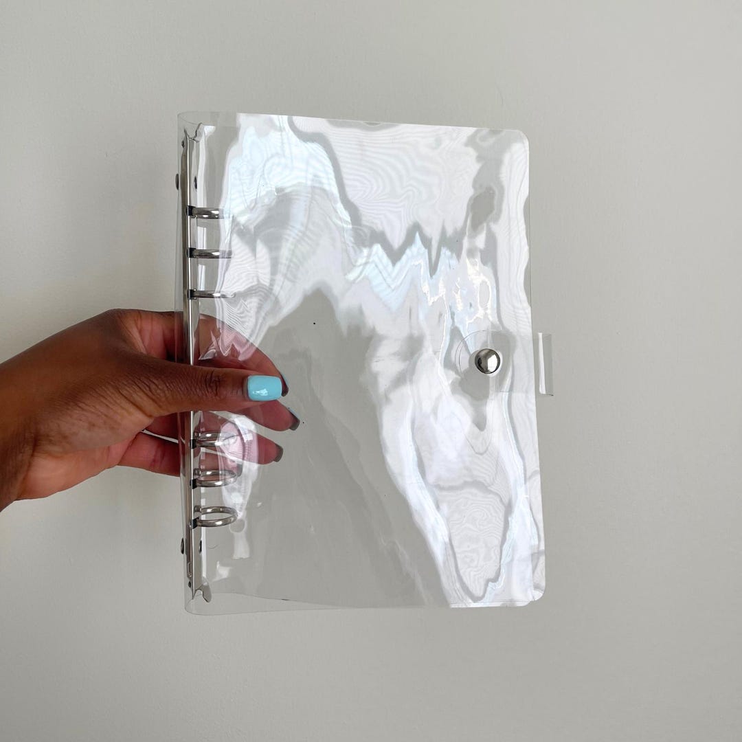 A5 Silver Budget Binder A5 Cash Stuffing Binder - Etsy