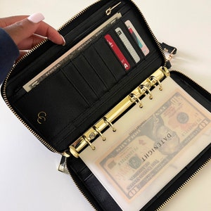 A6 Zippy Wallet | Binder Wallet - Etsy