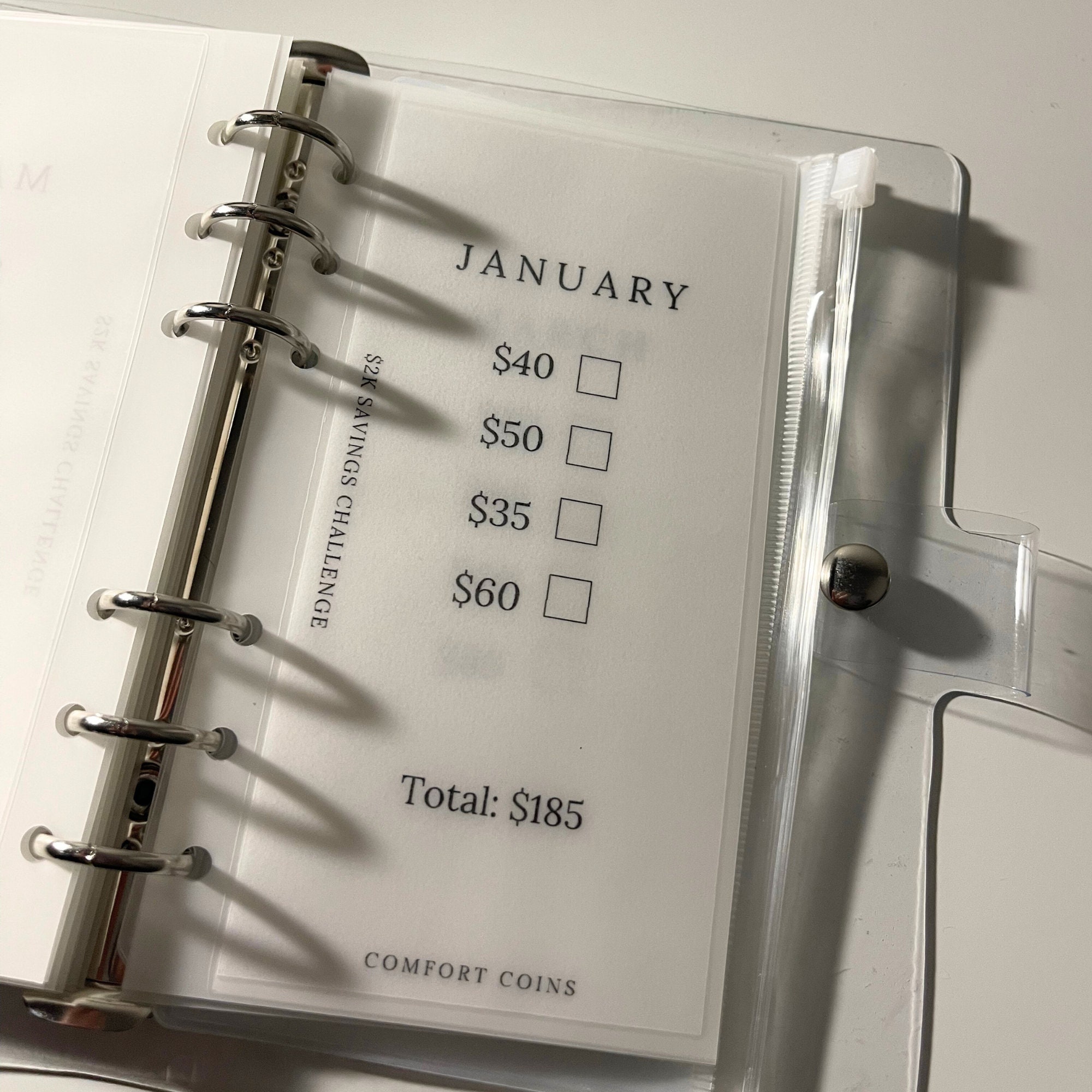 A6 1K, 2K, 3K, 4K, 5K, 6K, 10K 12 Months Savings Challenge Envelopes - Etsy