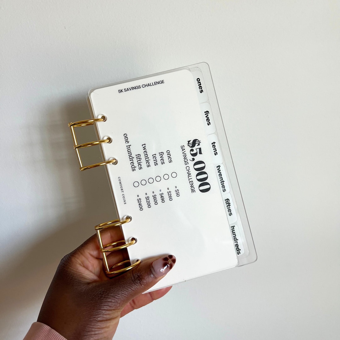 A6 5K Dollars Challenge Bundle - Etsy