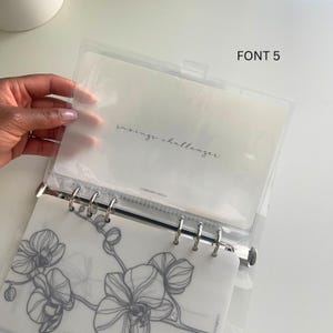 A5 Vellum Custom Inserts - Etsy